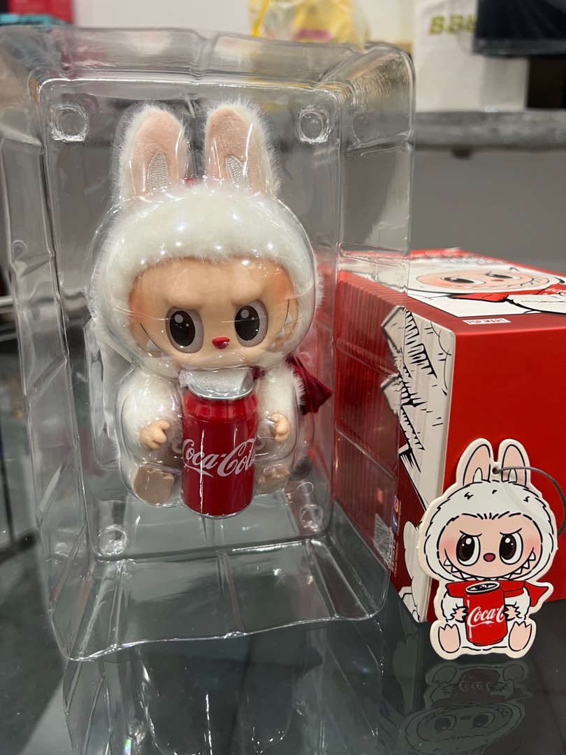 Popmart Cola Labubu [ORI] (Happy Factor), Hobbies & Toys, Toys & Games ...