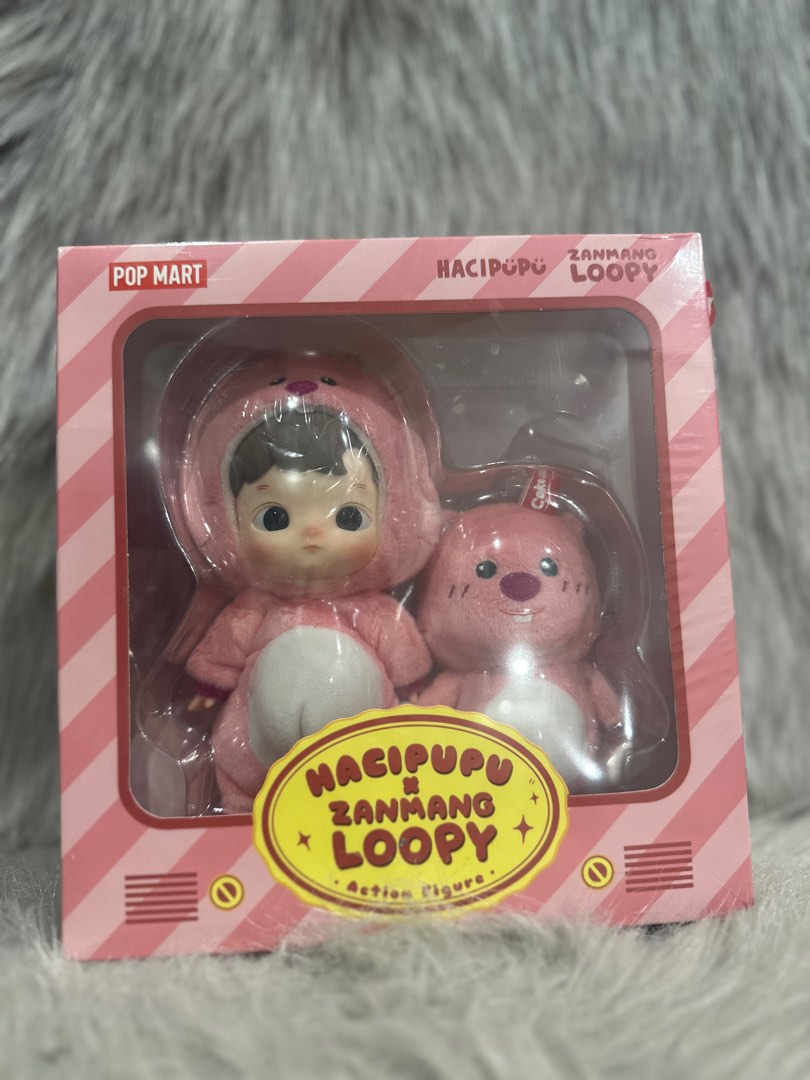 Popmart Hacipupu Zanmang LOOPY action figure, Hobbies & Toys, Toys ...