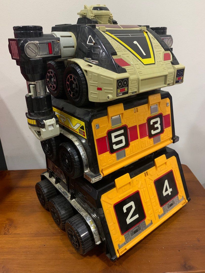 Power Rangers TURBO Carranger DX RV Robo Victrailer Megazord Set ...