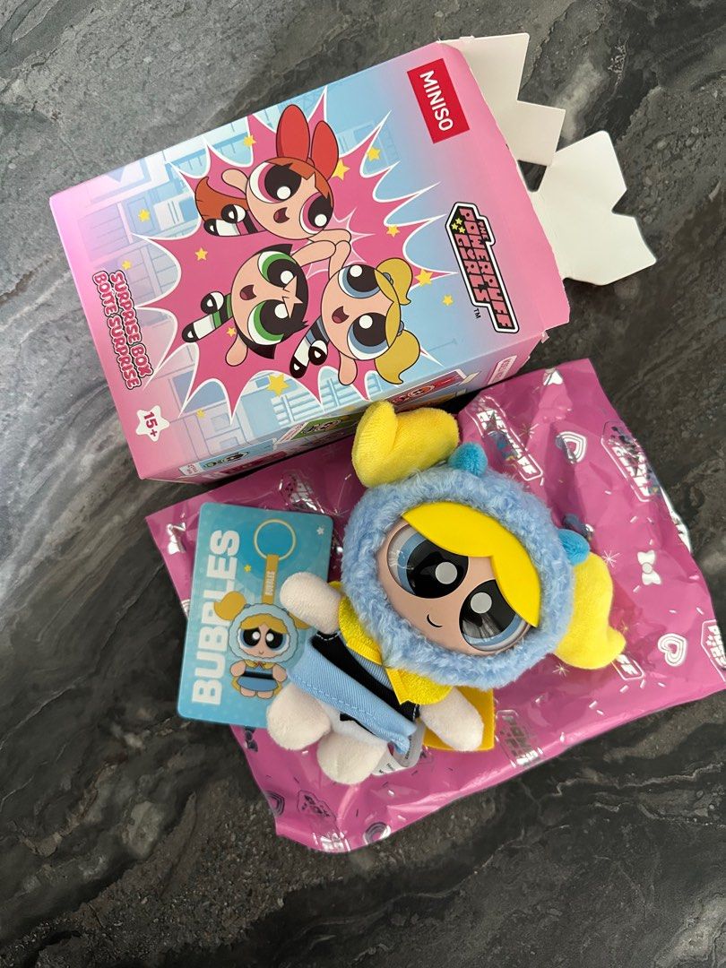 Powerpuff Girls Miniso (Bubble), Hobbies & Toys, Toys & Games on Carousell
