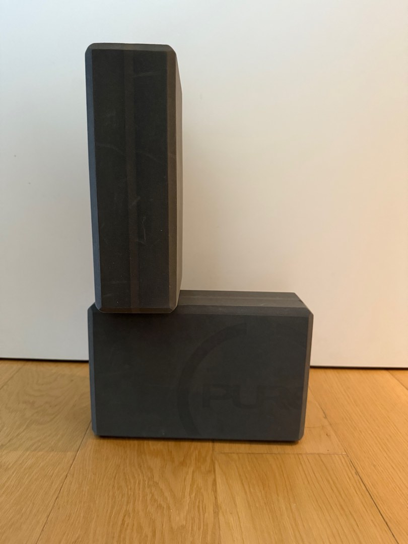 PURE Yoga blocks, Sports Equipment, Exercise & Fitness, Toning ...