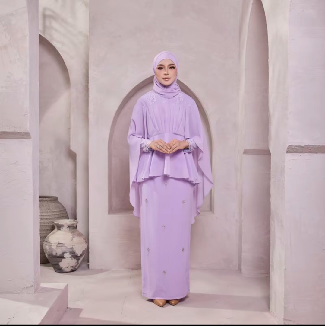 QAAMNIE THALIA KURUNG RAYA 2025, Women's Fashion, Muslimah Fashion ...
