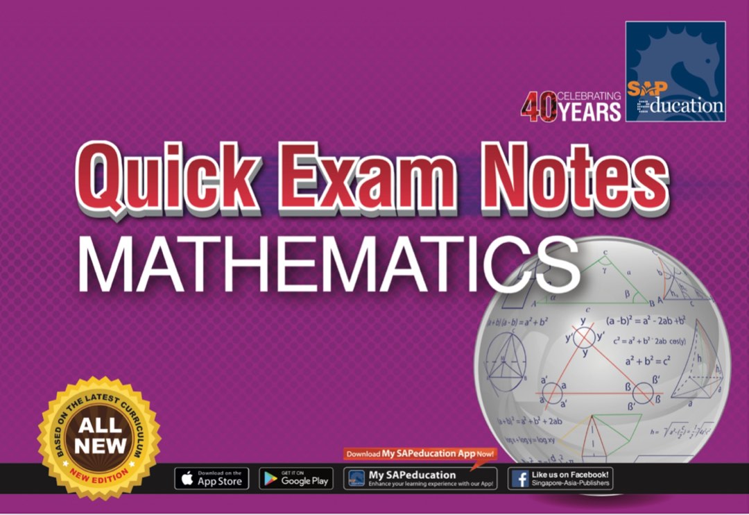 Quick EMaths Exam Notes, Hobbies & Toys, Books & Magazines, Assessment ...