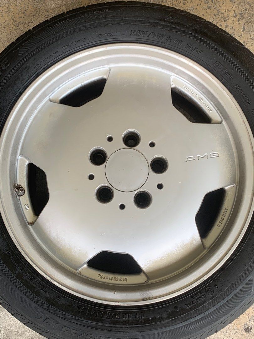 Rare Classic Mercedes 16 Inch Monoblock AERO ONE OZ W124 W126 W210 R107 ...