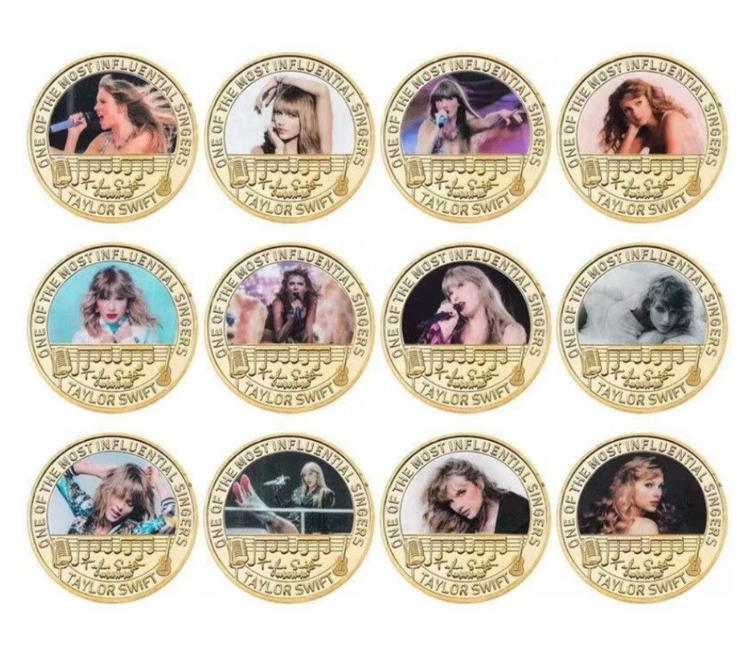 Rarest Set - Taylor Swift Special Eras Tour Edition with Gold Plated ...