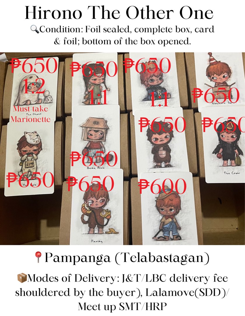 Repriced - Hirono The Other One - Ghost/Crow/Cuckoo/Fox/Nowhere Safe ...