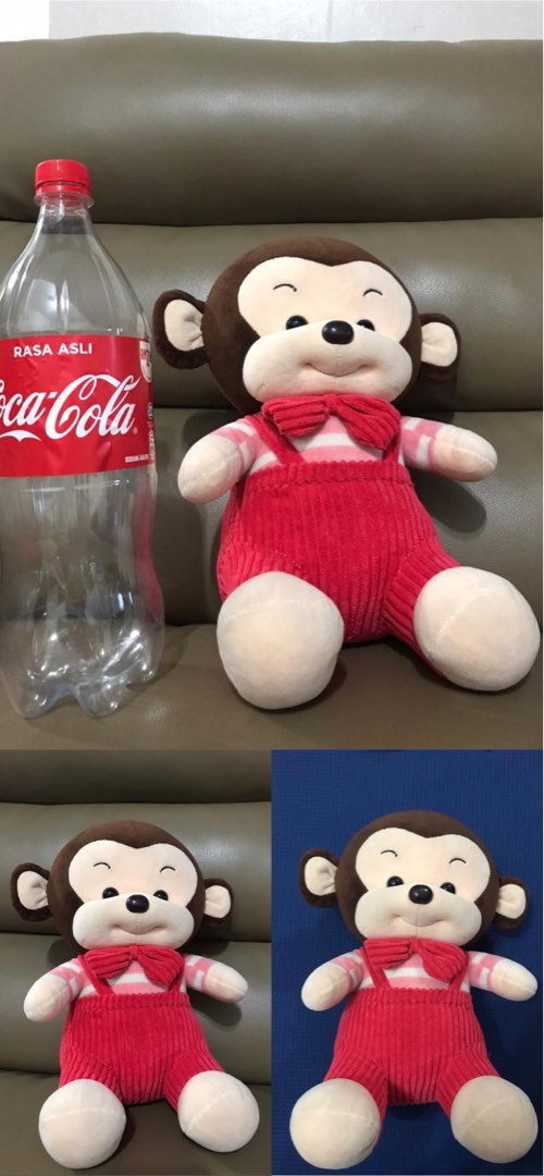 Ribbon Monkey Soft Toys, Hobbies & Toys, Toys & Games on Carousell