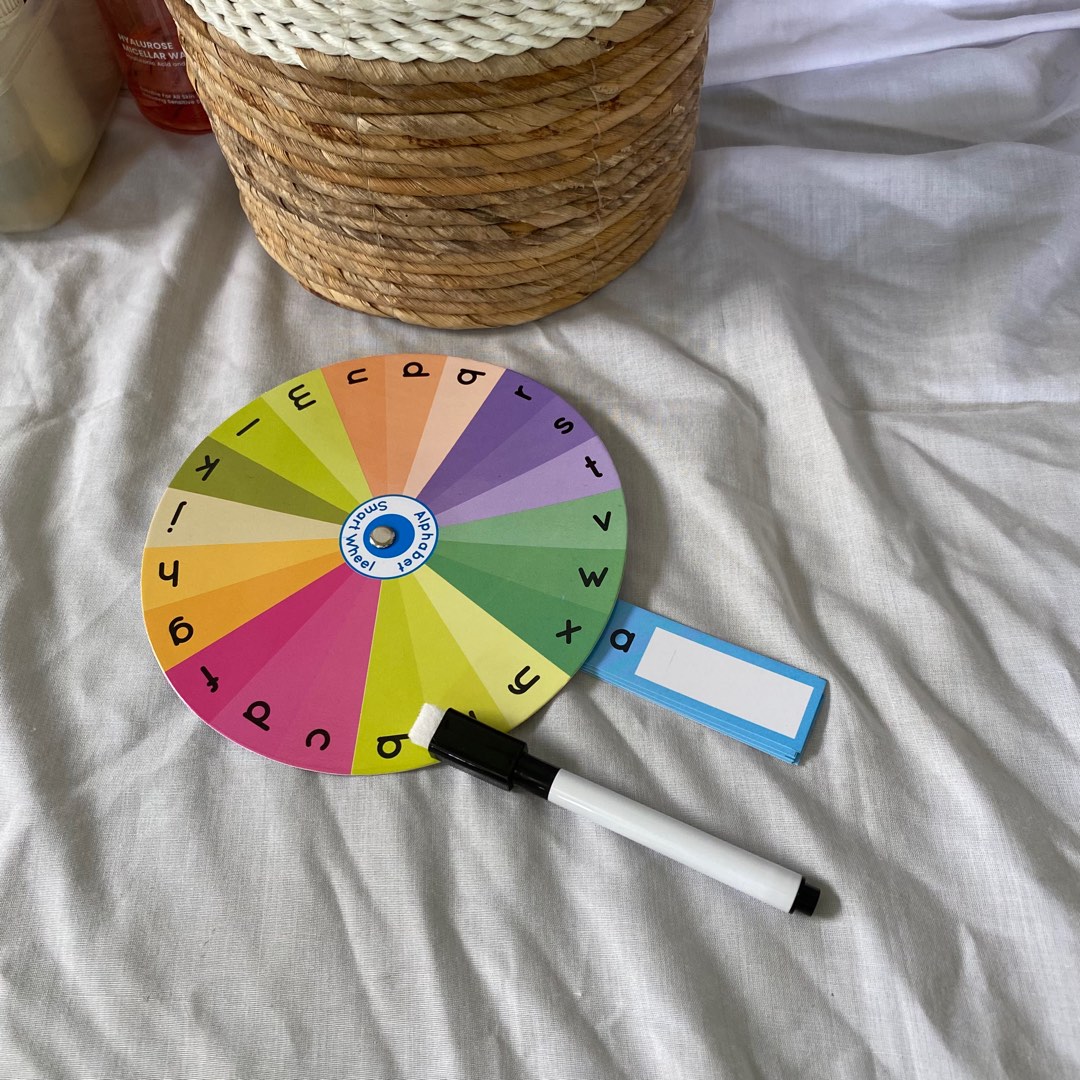 Roda Baca Alfabeth Mainan Edukasi Anak Huruf Belajar Mengeja dan ...