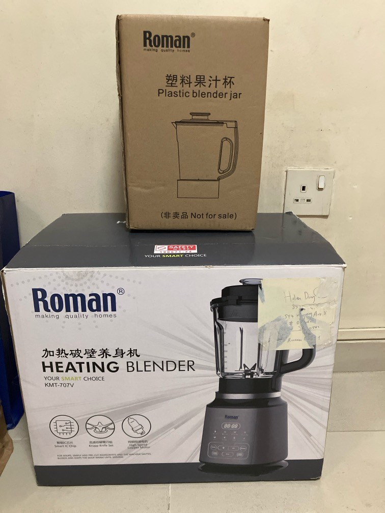 Roman Heating Blender KMT-707V, TV & Home Appliances, Kitchen ...