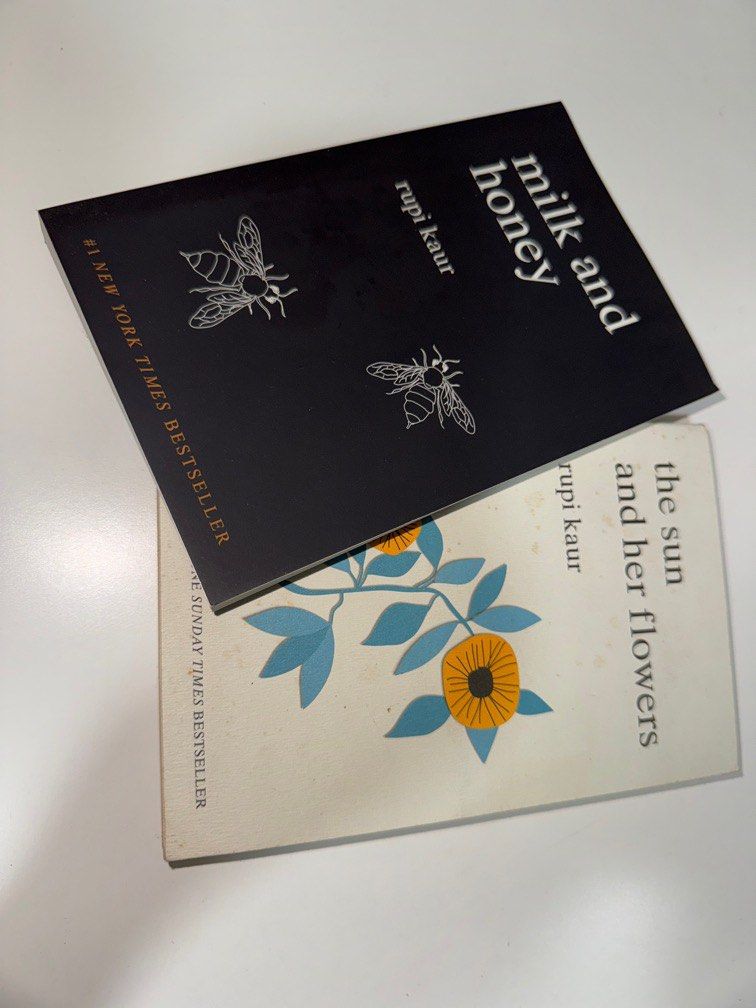 Rupi Kaur books Set of 2 - Milk and honey, The sun and her flowers ...
