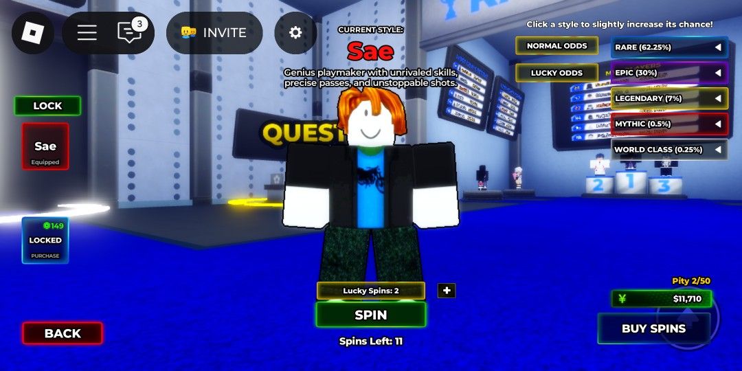 Sae (style) + random (flow) account - blue lock rivals, Video Gaming ...