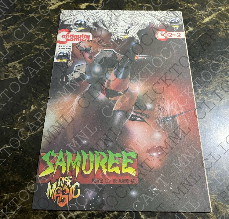 Samuree #2, Vol. 2 - Rise of Magic Continuity Comics, 1993, Hobbies ...