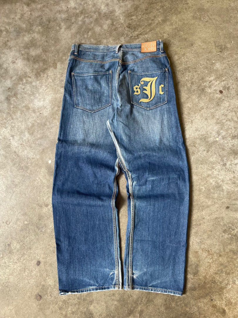 SEANJOHN Y2k BAGGY NOT JNCO SOUTHPOLE FUBU EVISU DOGTOWN, Men's Fashion, Bottoms, Jeans on Carousell
