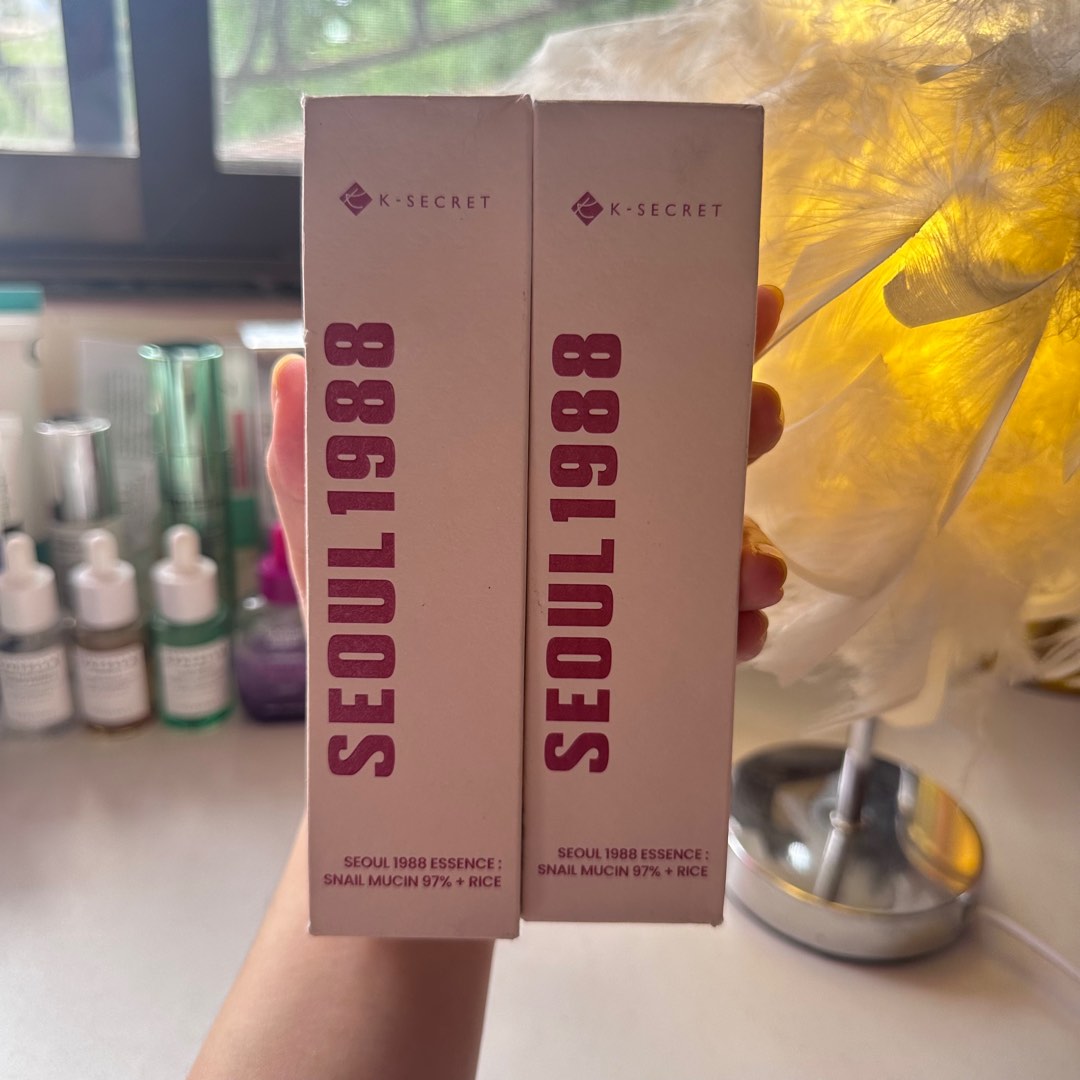 Seoul 1988 Snail Mucin + Rice Essence, Beauty & Personal Care, Face ...