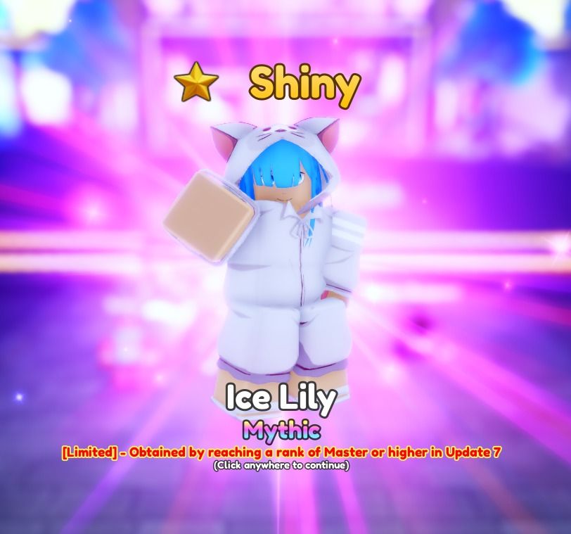 Shiny Emilia / Ice lily Perfect SPA SSS range Anime adventure | AA ...