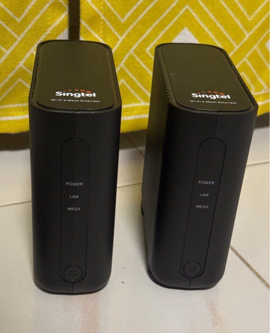 SingTel Wifi 6 Mesh Extender Dual Arcadyan With Original Power Adapter Computers Tech Parts