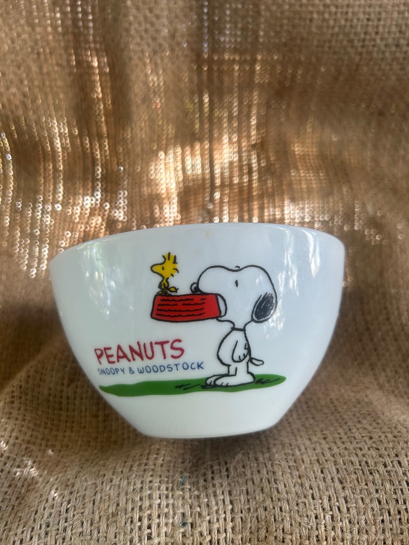 Snoopy Peanuts Soup bowl, Hobbies & Toys, Memorabilia & Collectibles ...