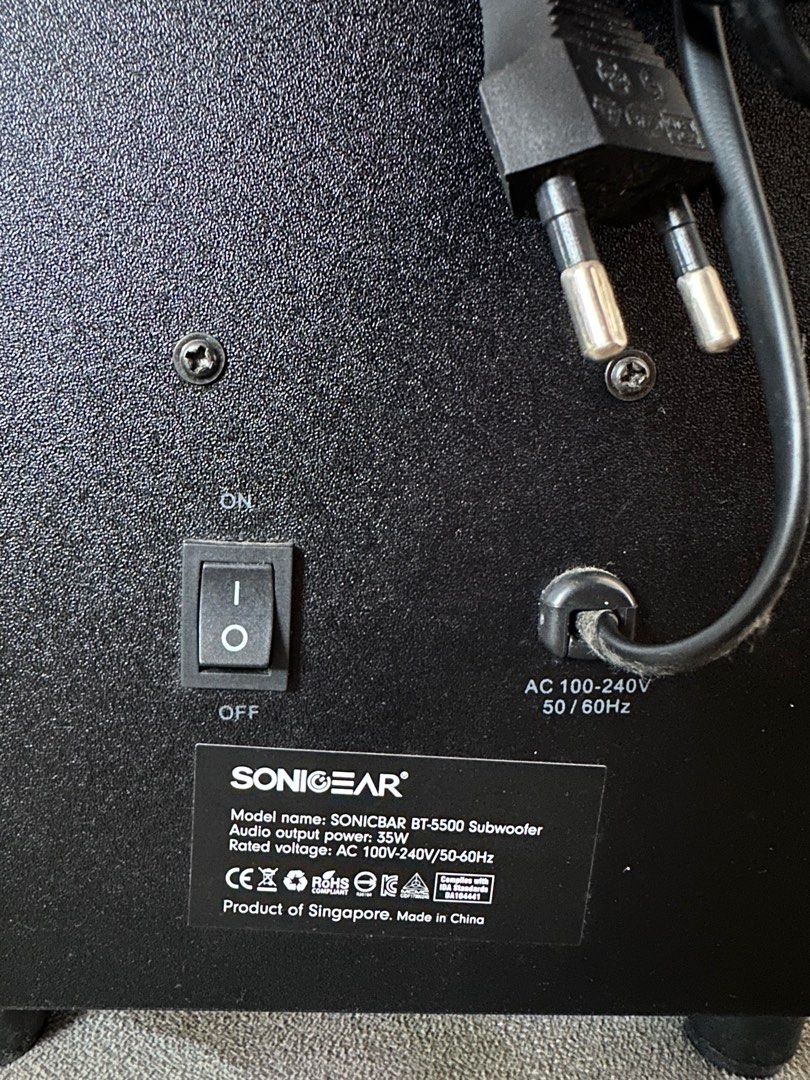 SonicGear SonicBar BT-5500, Audio, Soundbars, Speakers & Amplifiers on ...