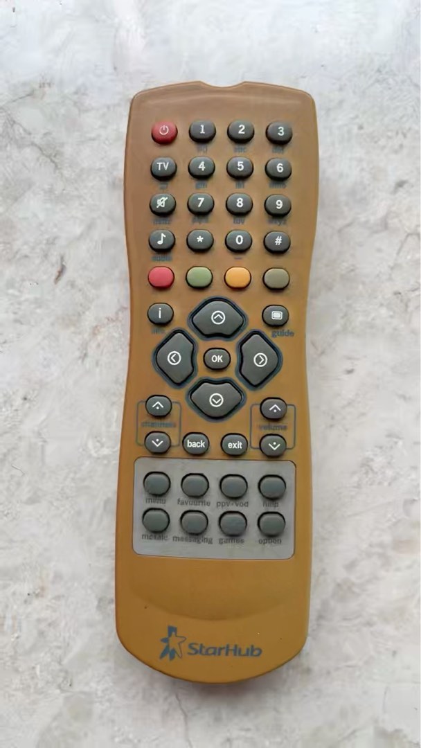 StarHub Remote Control, TV & Home Appliances, TV & Entertainment, TV ...