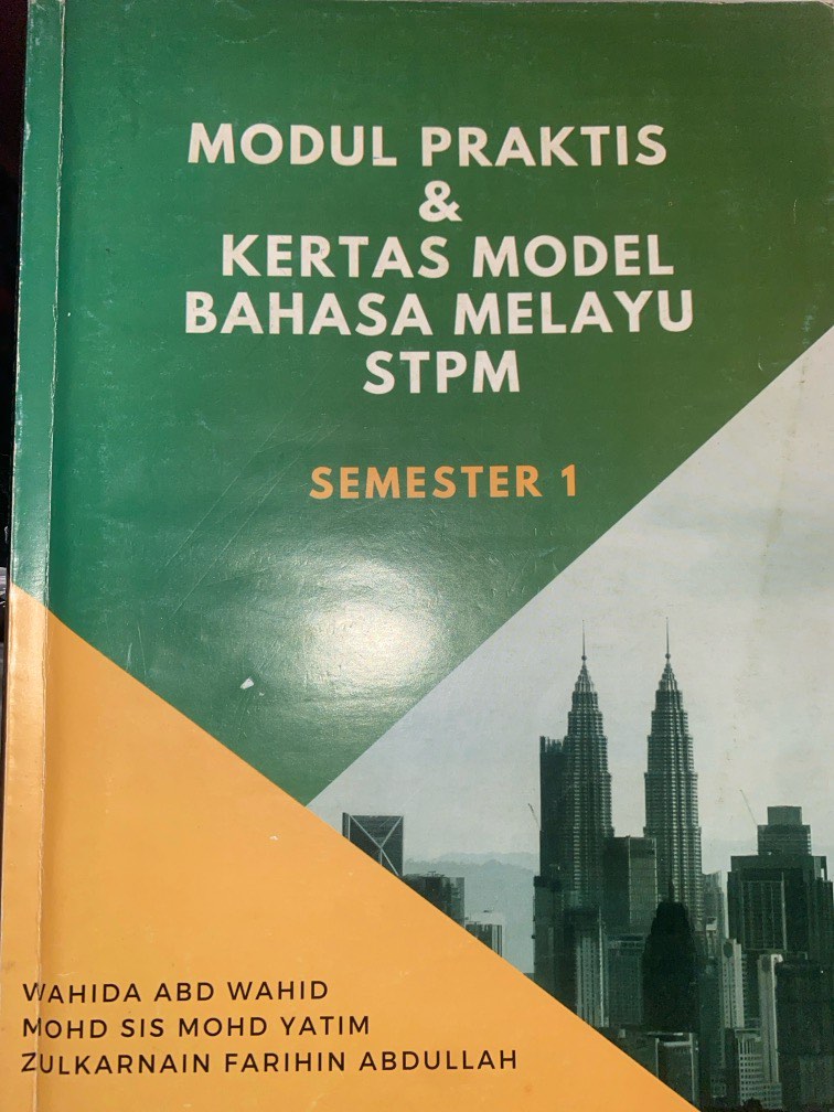 STPM MODUL BAHASA MELAYU SEM1, Hobbies & Toys, Books & Magazines ...