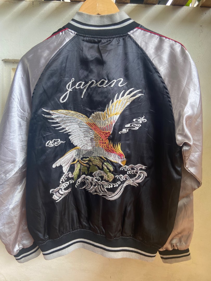 sukajan eagle jacket, Men's Fashion, Activewear on Carousell