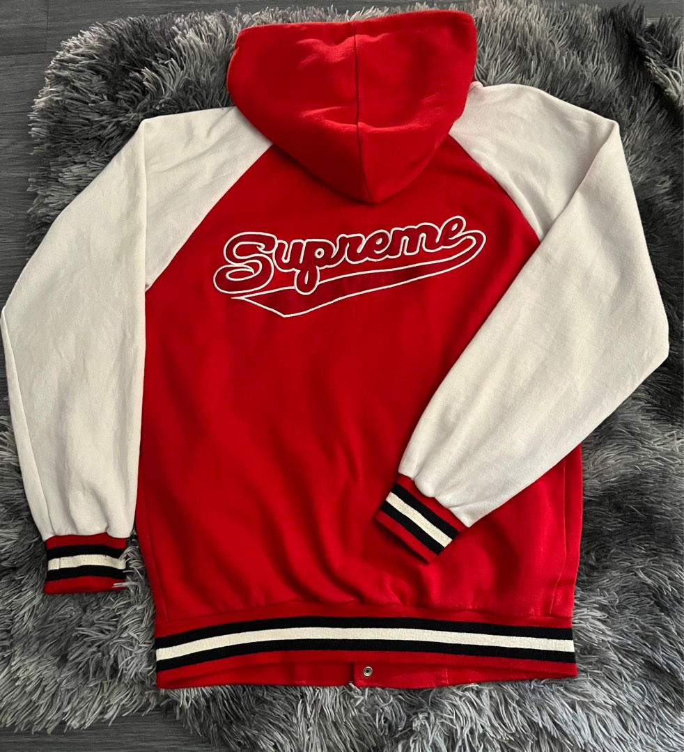 Supreme Varsity Jacket, Men's Fashion, Coats, Jackets and Outerwear on ...