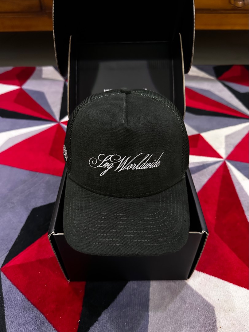 SVG CURSIVE TRUCKER CAP, Men's Fashion, Watches & Accessories, Cap ...