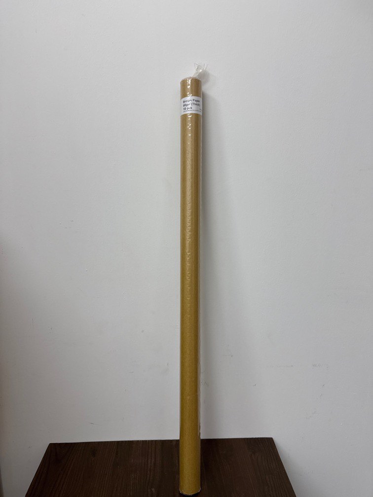 Thick brown paper, suitable for wrapping, Hobbies & Toys, Stationery ...