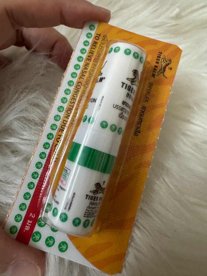 Tiger Balm inhaler, Health & Nutrition, Health Supplements, Vitamins ...