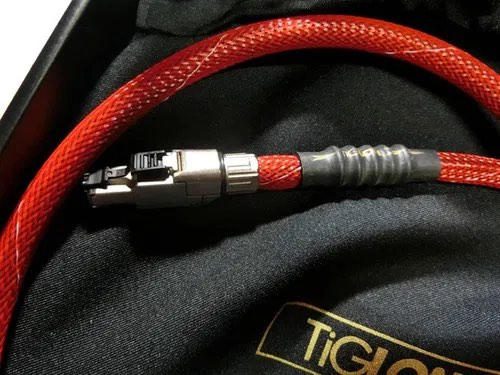TiGLON TPL-2000L Cat 7 RJ45 LAN Ethernet Cable ! Made in Japan., Audio ...