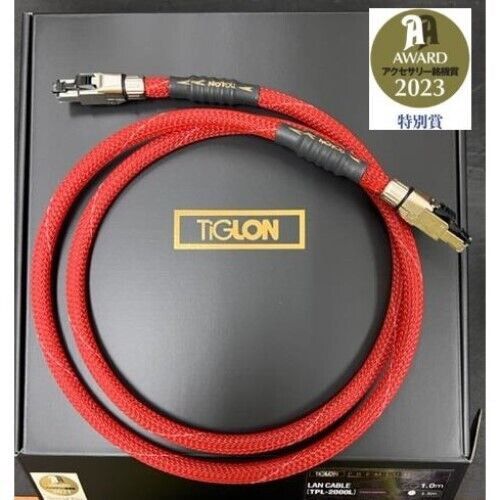 TiGLON TPL-2000L Cat 7 RJ45 LAN Ethernet Cable ! Made in Japan., Audio ...