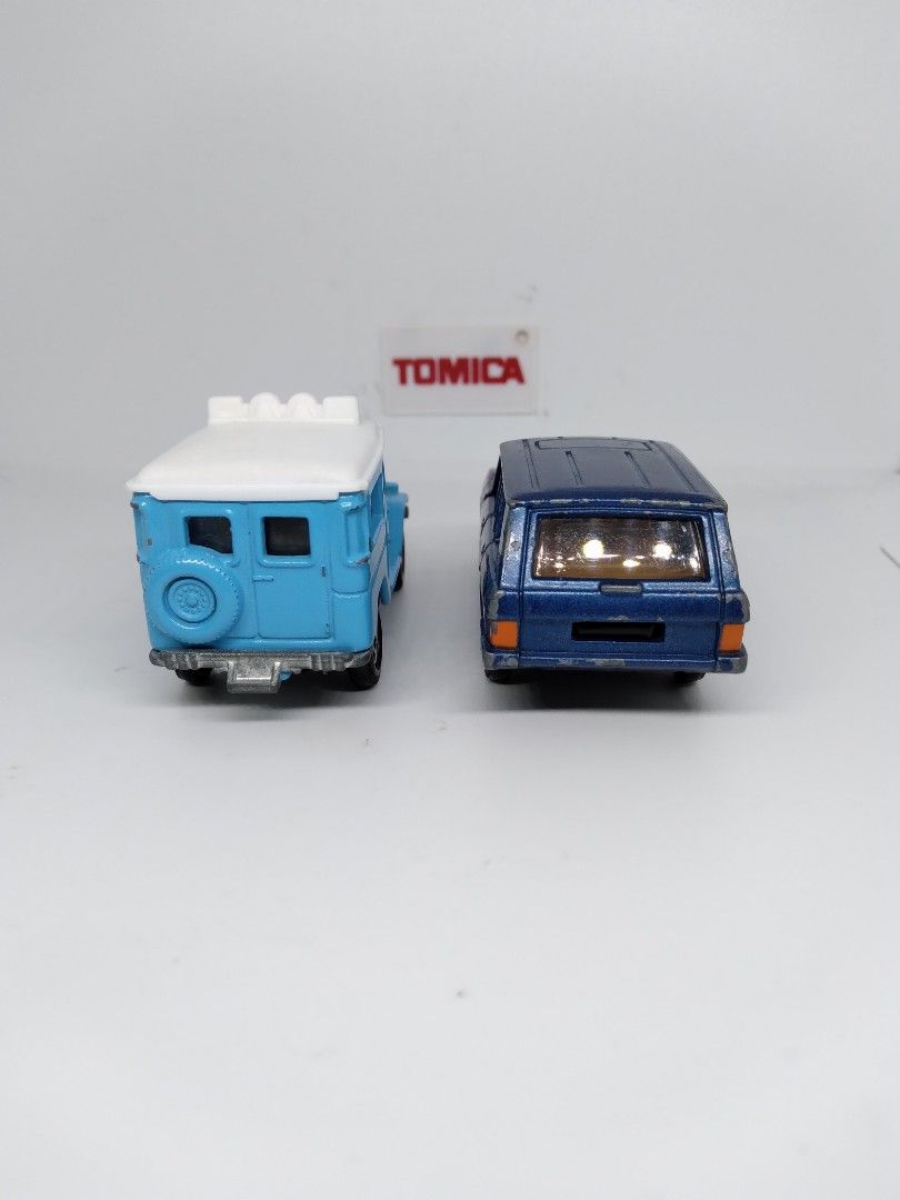 TOMICA - (TOYOTA LAND CRUISER RM25) n (RANGE ROVER RM20), Hobbies ...