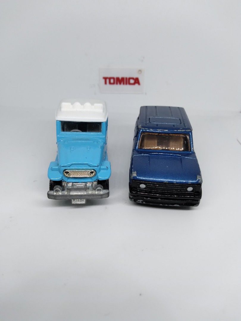 TOMICA - (TOYOTA LAND CRUISER RM25) n (RANGE ROVER RM20), Hobbies ...