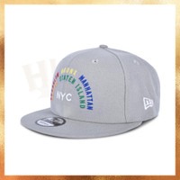 Topi New Era New York NYC Neighbourhood City Grey 9FIFTY Snapback Hat ...