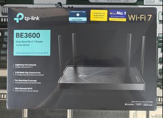 TP-Link Archer BE230 | BE3600 Wi-Fi 7 Router, Computers & Tech, Parts ...