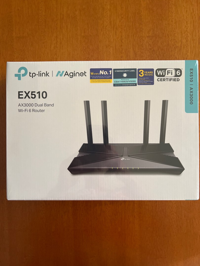 TP-Link Wifi Router Aginet EX510, Computers & Tech, Parts & Accessories ...