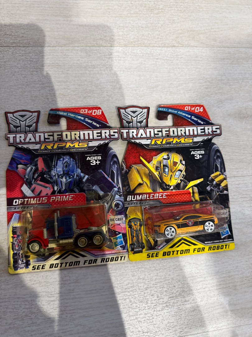 Transformers Die Cast Cars, Hobbies & Toys, Toys & Games on Carousell