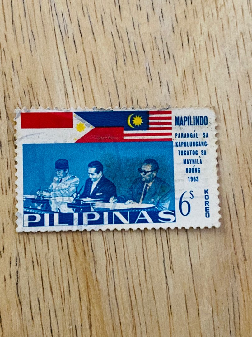 Used VINTAGE Stamps | Pilipinas Mapilindo 6S Koreo, Hobbies & Toys ...