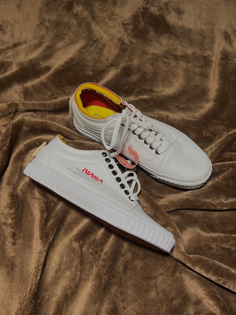 Vans Old Skool - Collab w NASA Space Voyager, Men's Fashion, Footwear ...