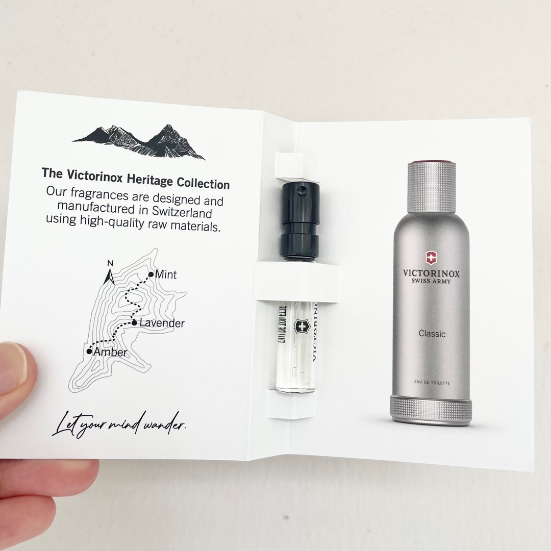VICTORINOX SWISS ARMY Classic EDT Sample Vial, Beauty & Personal Care ...