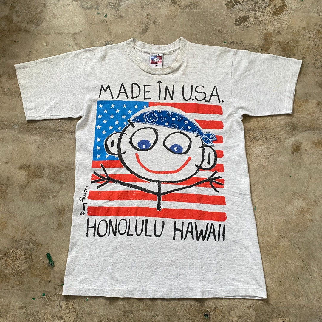 Vintage 90s Danny First T Shirt Made In USA, Men's Fashion, Tops & Sets ...