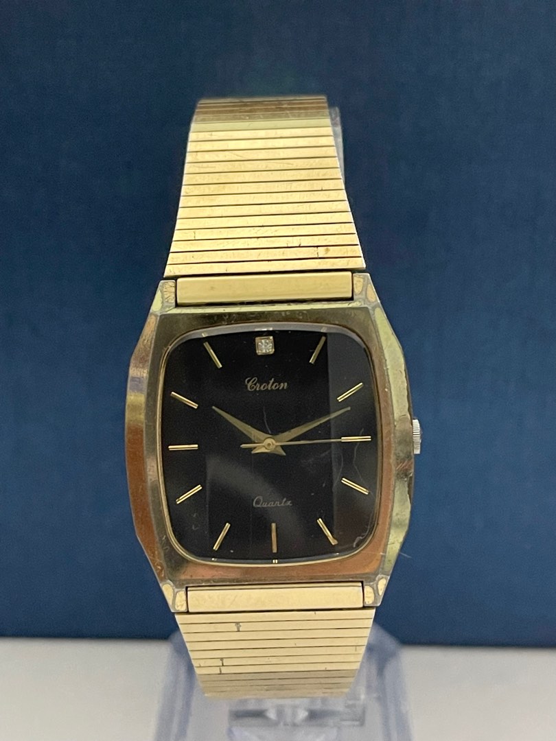 Vintage Croton Tank Watch, Men's Fashion, Watches & Accessories ...