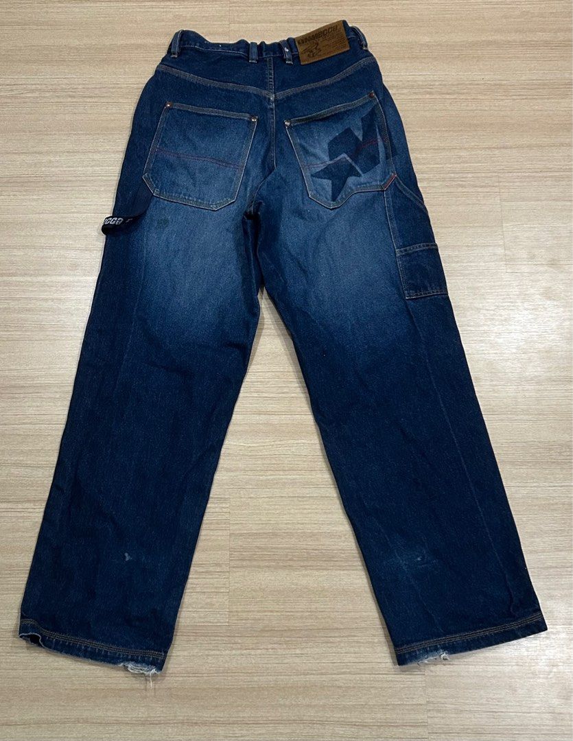Vintage Mecca baggy jeans, Men's Fashion, Bottoms, Jeans on Carousell