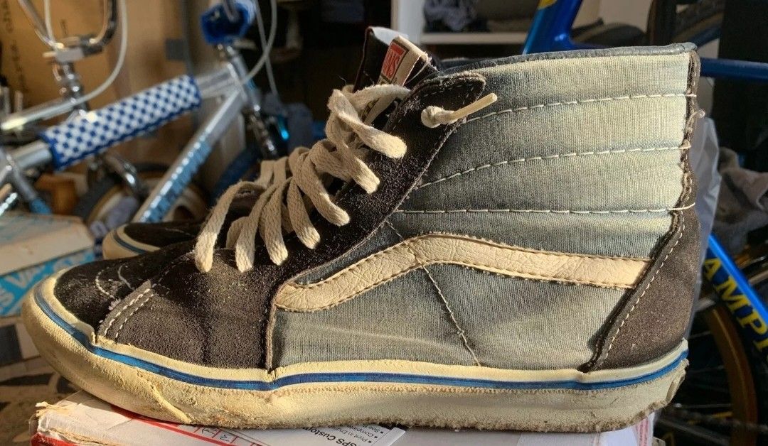 Vintage rare VANS MADE IN USA SKATE PUNK bmx thrasher vision supreme ...