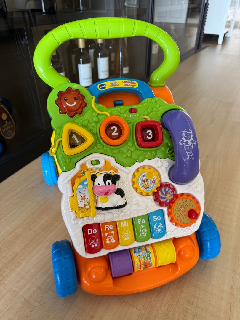 VTech Baby Walker - Toddler Sit to Stand Learning Walker, Babies & Kids, Infant Playtime on ...