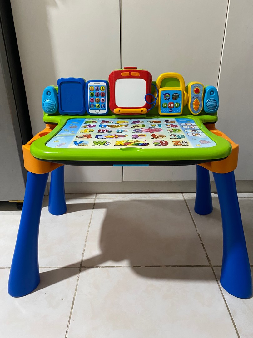 Vtech touch and learn activity desk, Hobbies & Toys, Toys & Games on ...