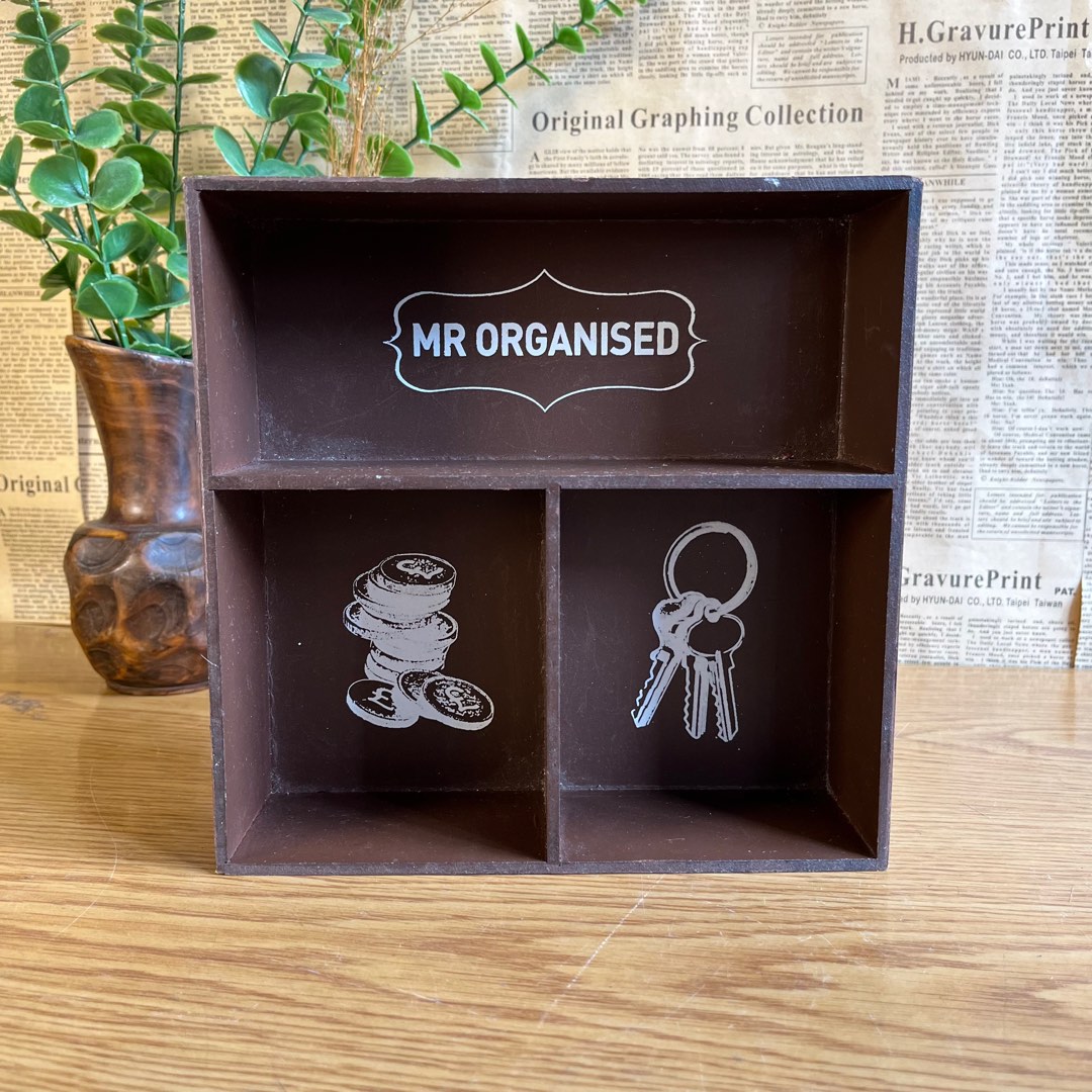 Wooden Mr Organized Tray Organizer, Furniture & Home Living, Home Decor ...