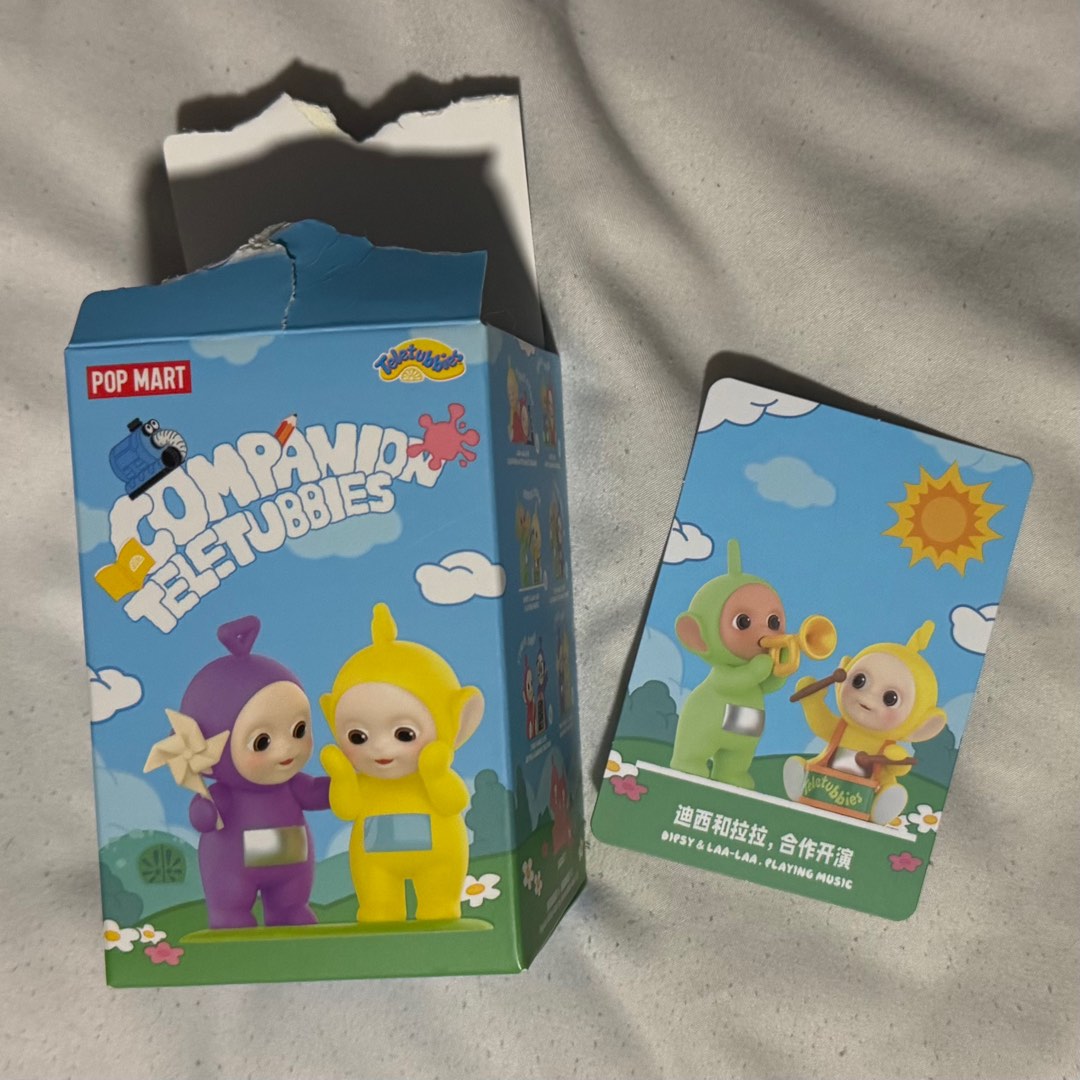 wts companion teletubbies popmart dipsy & laa-laa, Hobbies & Toys, Toys ...