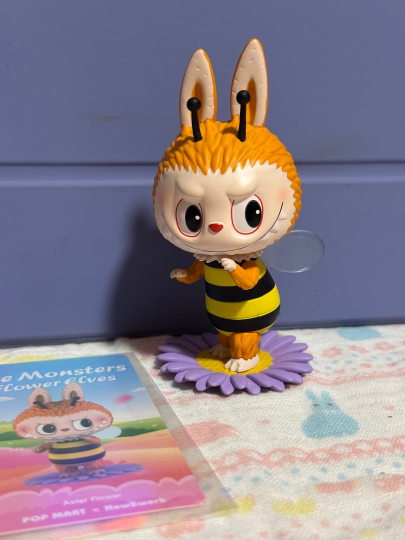 [WTS] POPMART: The Monsters - Labubu Flower Elves (Aster Flower), Hobbies & Toys, Toys & Games ...