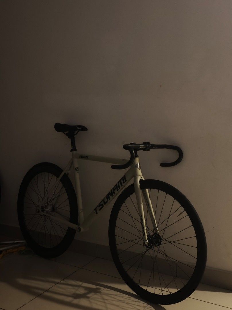 WTS/WTT Frameset fixie / fixed gear tsunami snm100 bicycle body, Sports ...